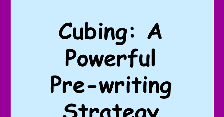 The Best of Teacher Entrepreneurs: FREE LANGUAGE ARTS LESSON - "Cubing ...