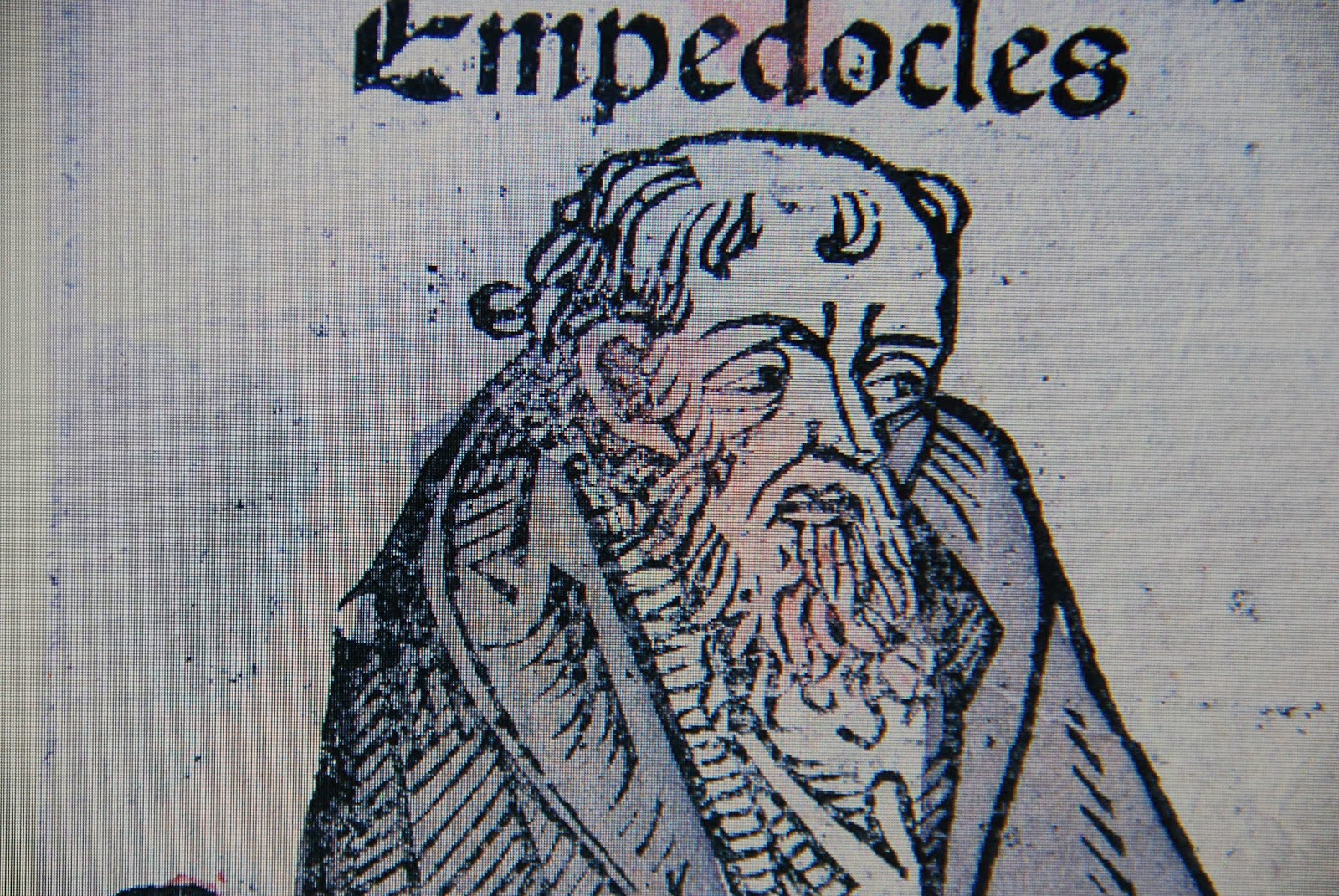 Idiomas olvidados: EMPÉDOCLES DE AGRIGENTO: SOBRE LA NATURALEZA