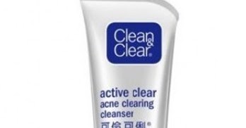 Clean and Clear Active Clear Acne Clearing Cleanser Review