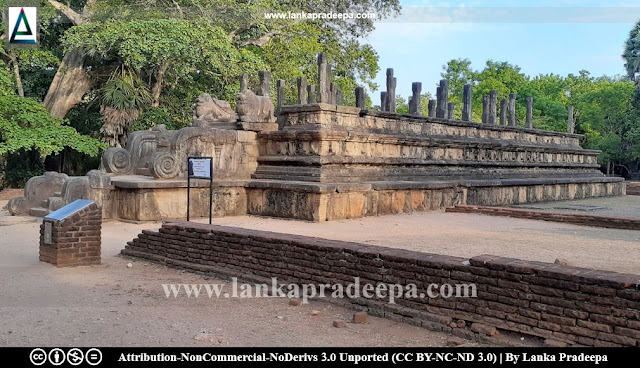 Council Chamber of Parakramabahu I ~ Lanka Pradeepa