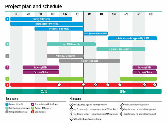 Planning and scheduling the implementation of government projects