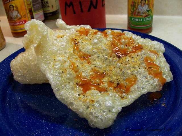 Cowgirl's Country Life: Chicharrones (pork skins).... The Big, White ...