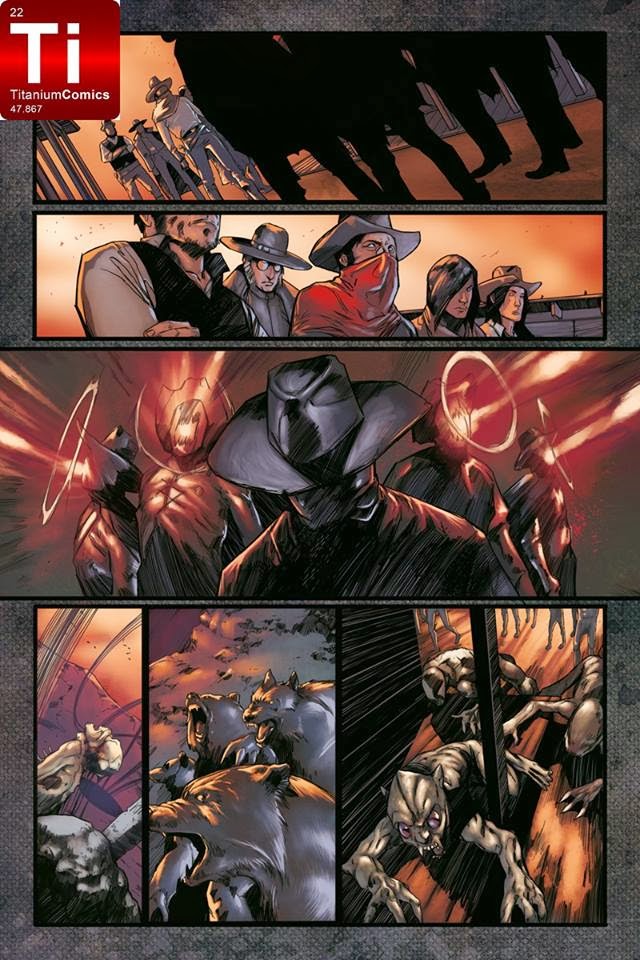 My Imaginations Home: "The Arcane" Comic book series from TITANIUM COMICS