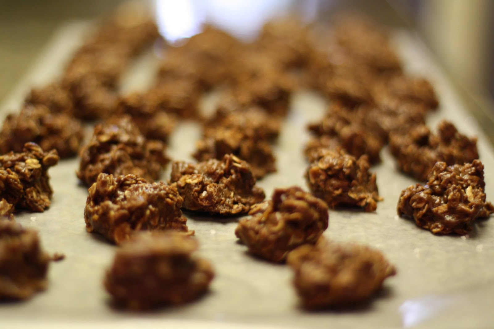 Dripping with Butter and Sarcasm: Gluten Free Nutella No Bake Cookies