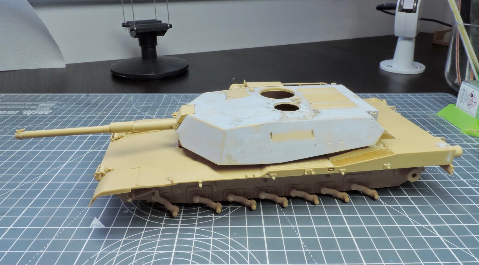Pete's Model World : Abrams Turret