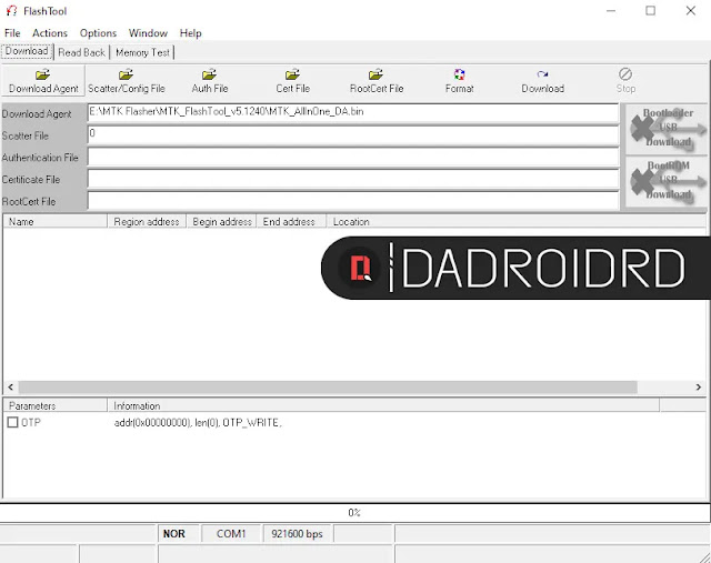 Download MTK Flash Tool Terbaru | DADROIDRD