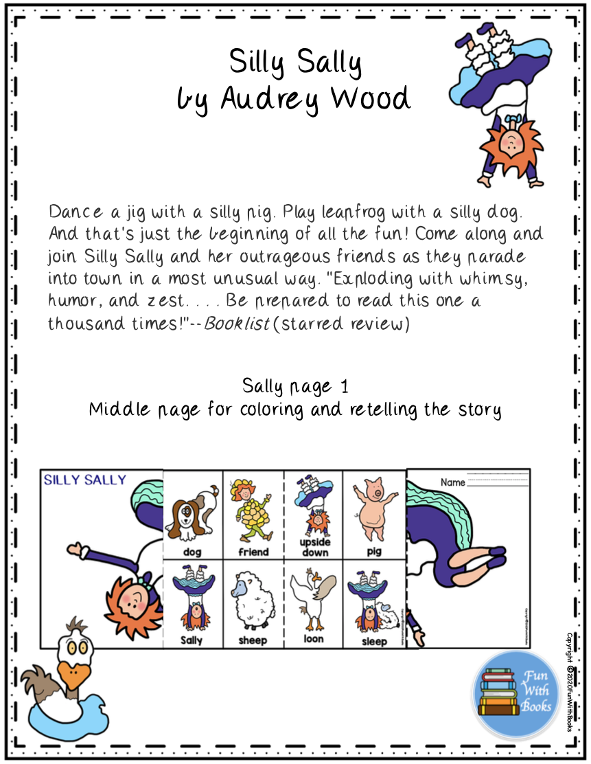 SILLY SALLY BOOK CRAFT Book Units By Lynn silly-sally-book-craft-book-units-by-lynn