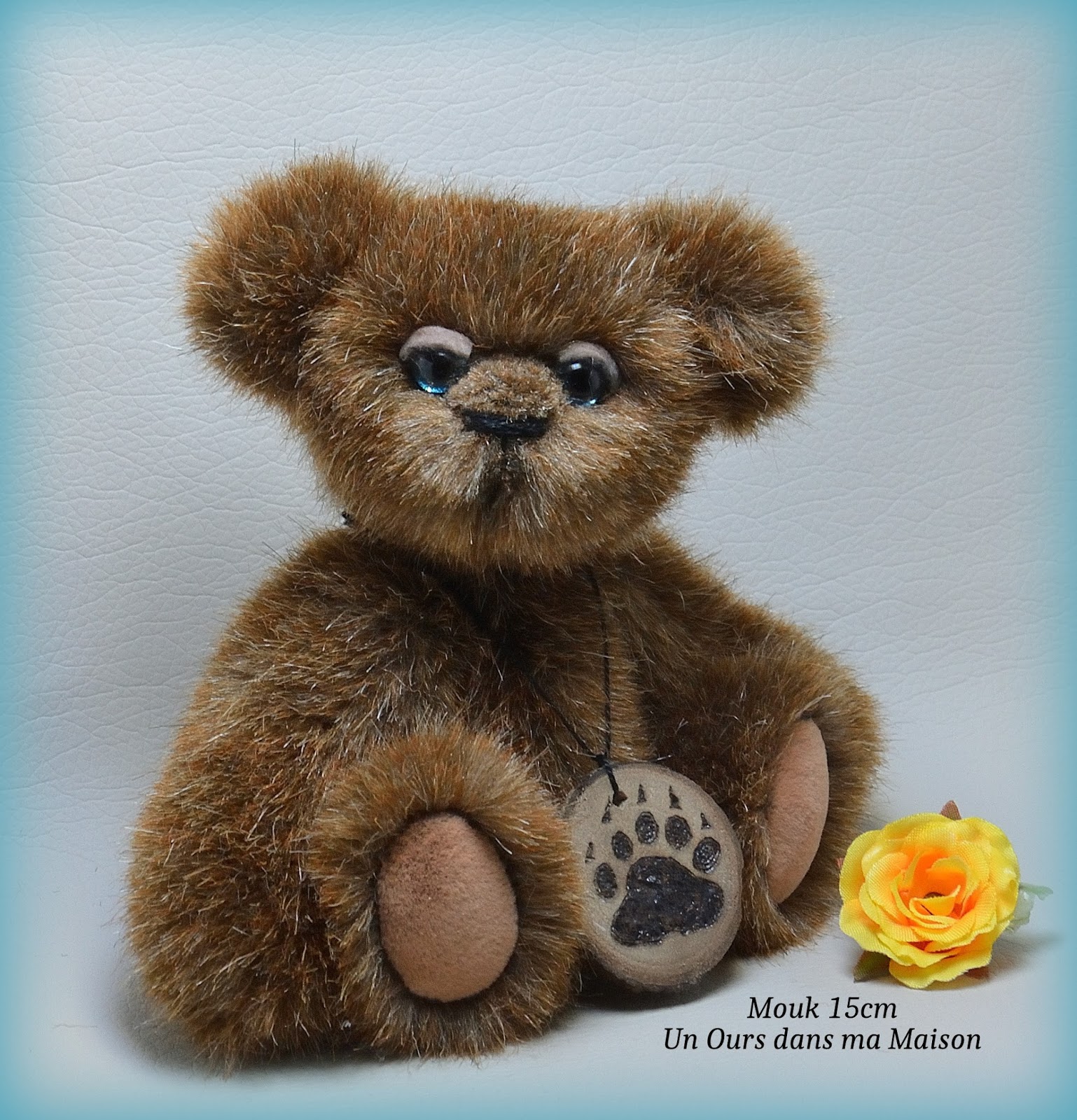 Mouk Ours d'artiste 15cm