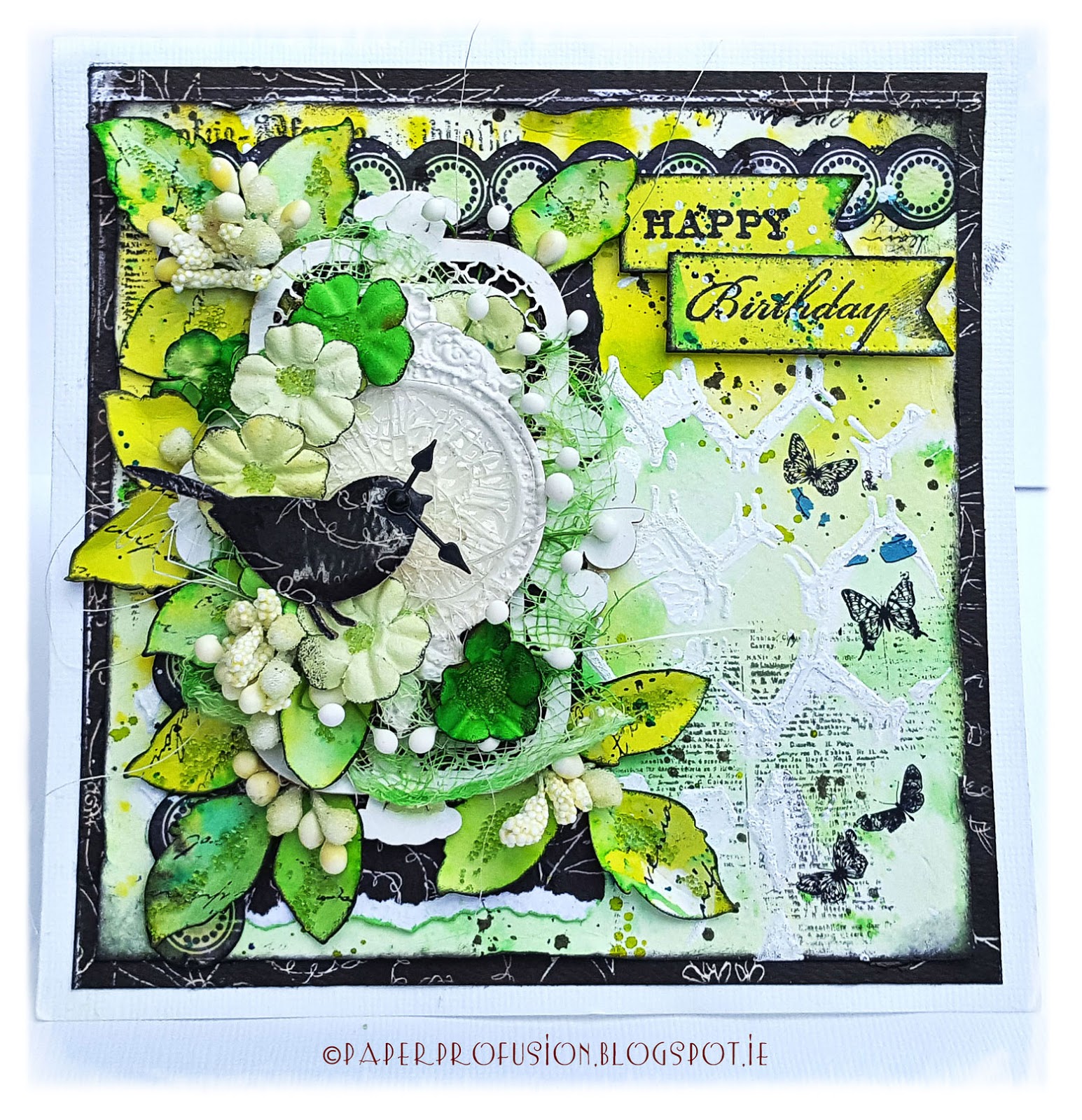 Paper Profusion: Lemon and Lime, Summertime