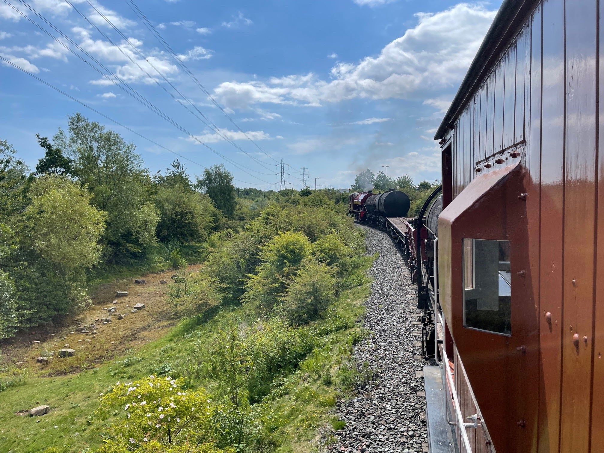 North Tyneside Steam Railway: Freight Guard training