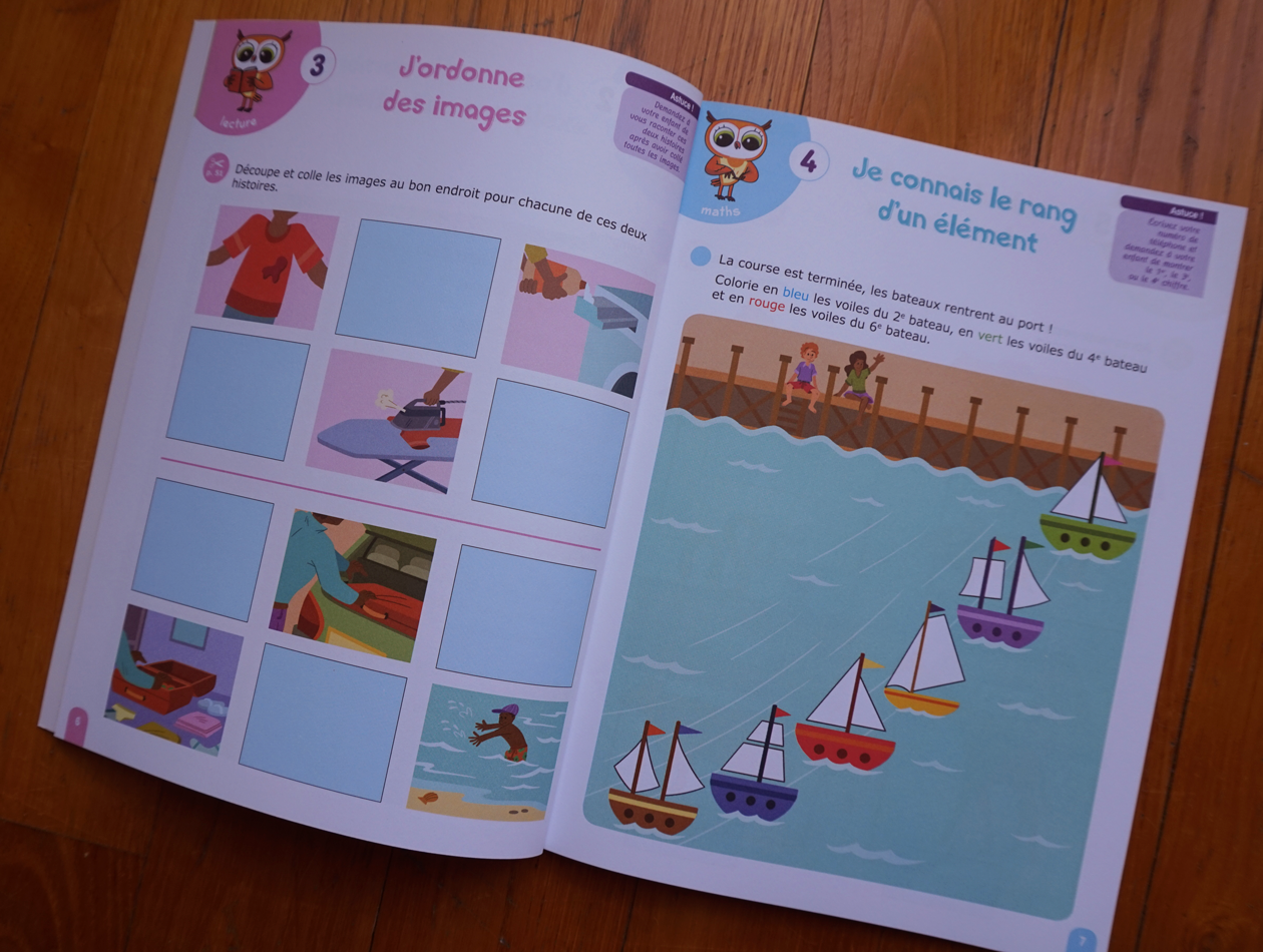 Maud Lienard: Je découpe, je colle, j'apprends - Chouette Maternelle ...