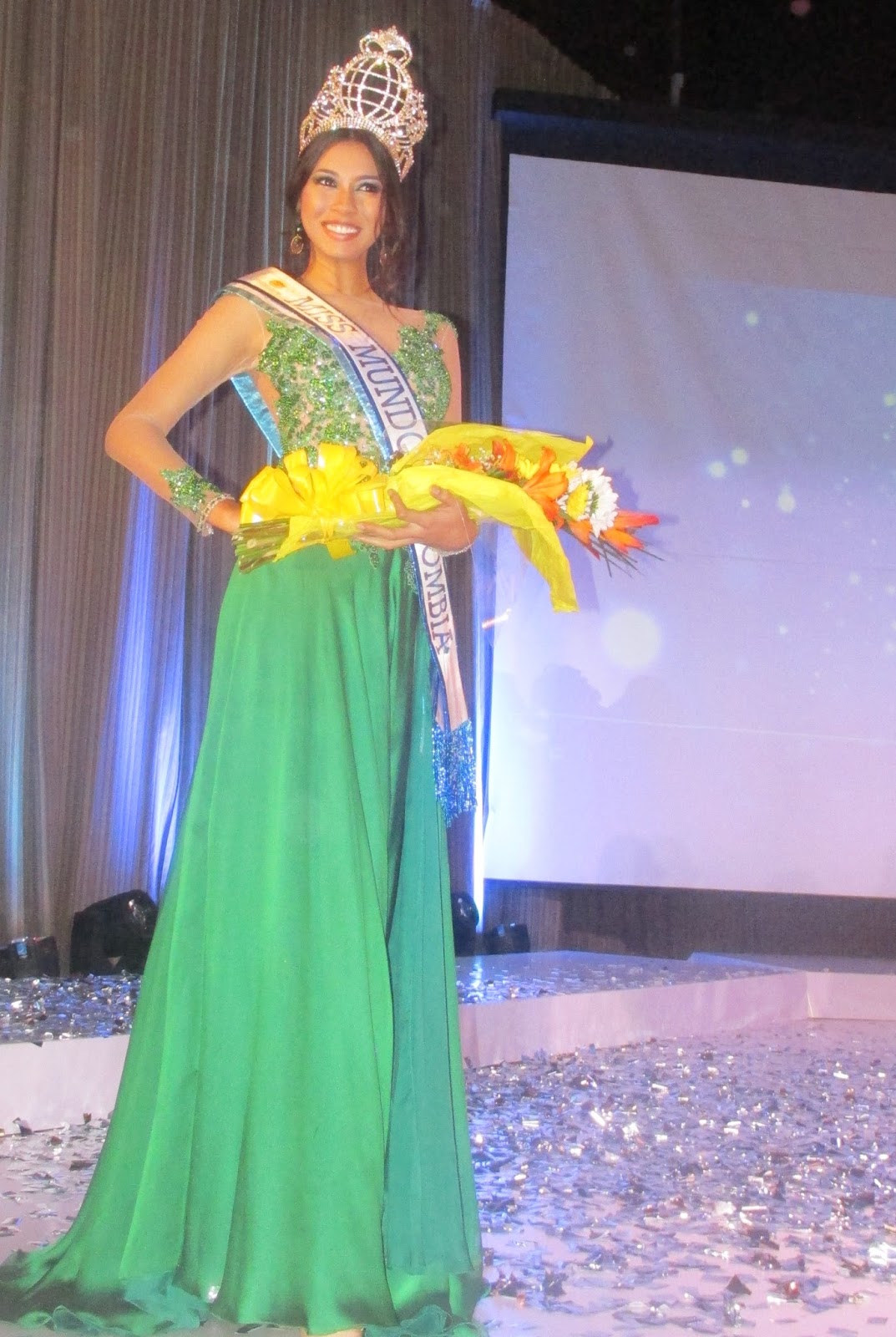 Reinas del Mundo: María Beatriz Daza Núñez es Miss Mundo Colombia 2017.