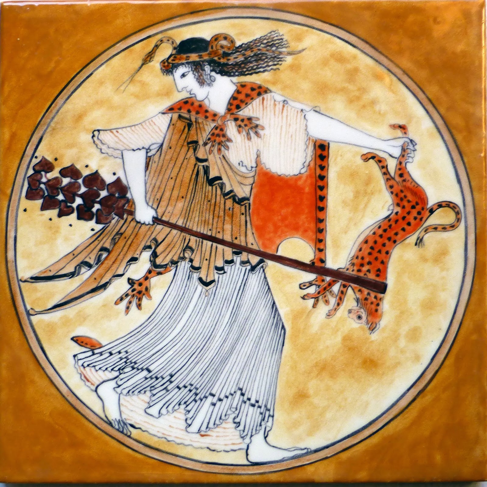 PANTAREI: LA PANTERA, DIONISO, LE MENADI