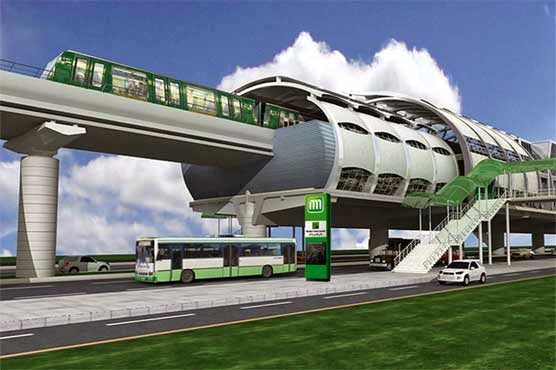 First ever Metro Train of Pakistan - Lahore Orange Line Metro Train ...