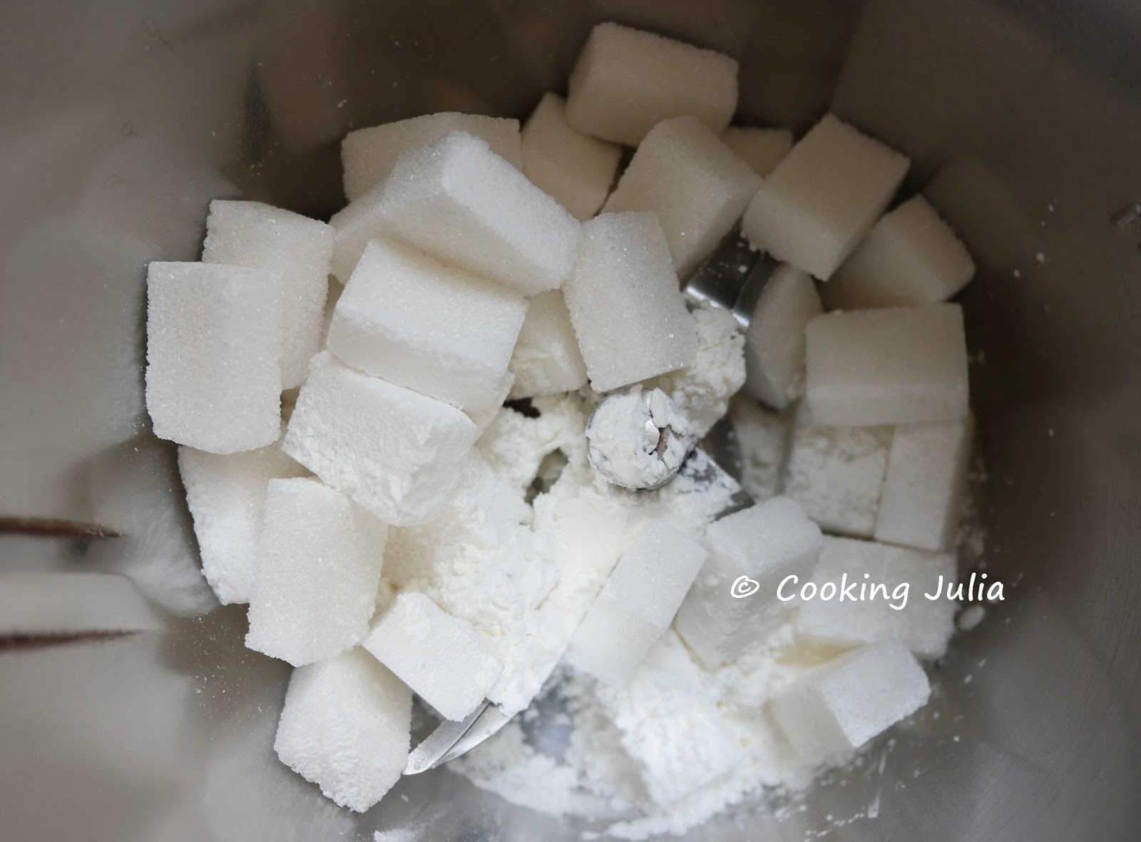 COOKING JULIA : SUCRE GLACE