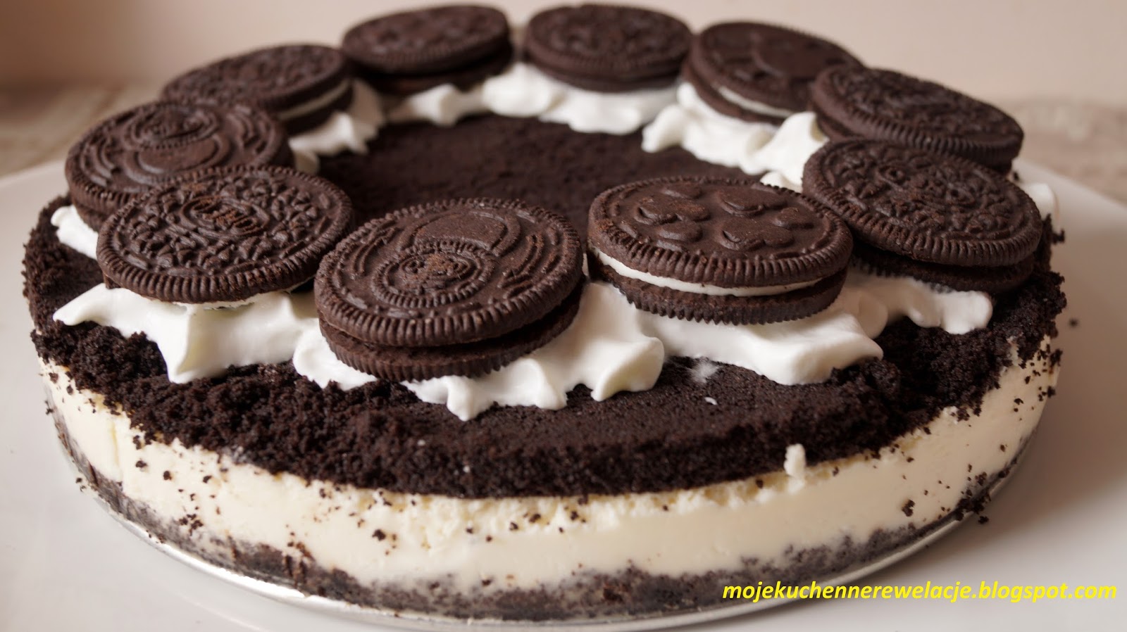 Moje Kuchenne Rewelacje : Tort oreo bez pieczenia