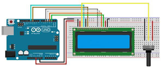 TUTORIAL-CONTROLANDO UN LCD 16×2 Y POTENCIÓMETRO CON ARDUINO: 2019