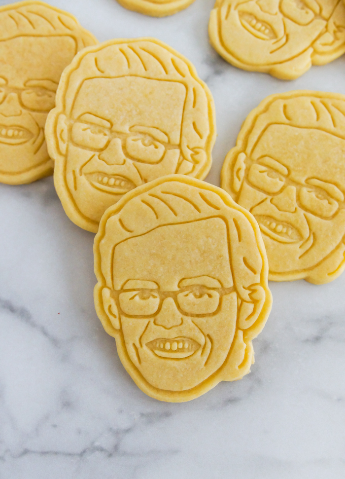 Tips for Making Portrait Cookies with a Custom Cookie Cutter | Bake at 350°