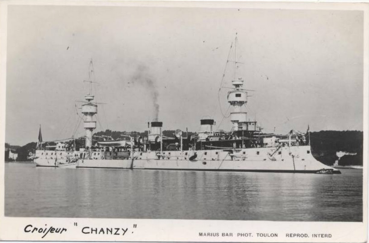 La Marcophilie Navale Envelopmer: Cuirassé Chanzy centenaire de la ...