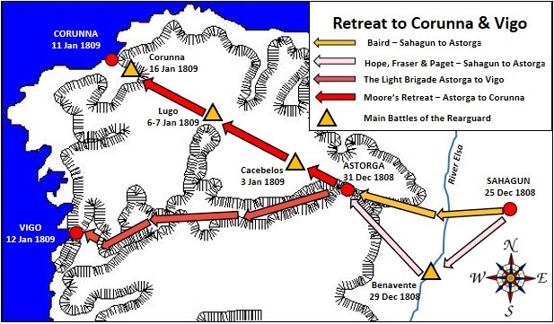JJ's Wargames: Corunna & The Retreat - Peninsular War Tour 2019