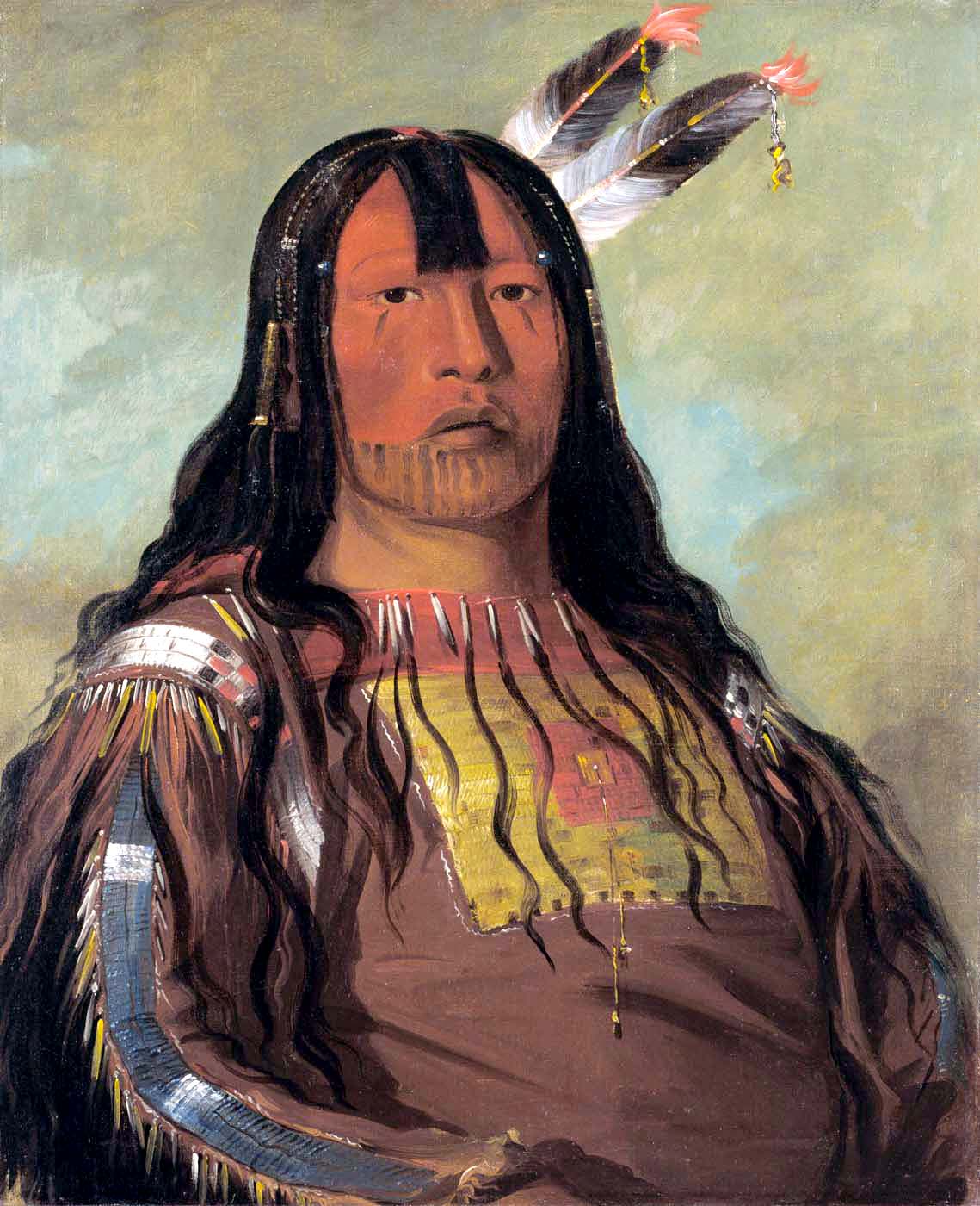The Portrait Gallery: George Catlin