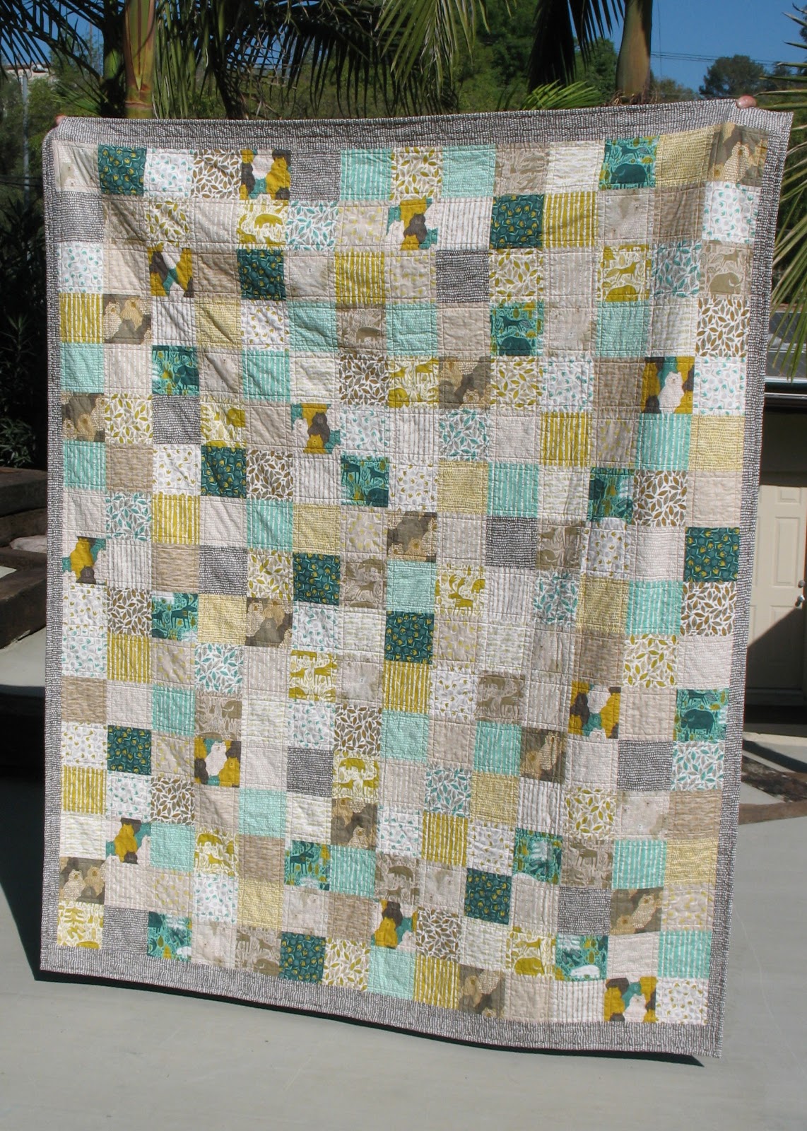 Ye Olde Sweatshop: Big Sky Simple Square Quilt (#93)