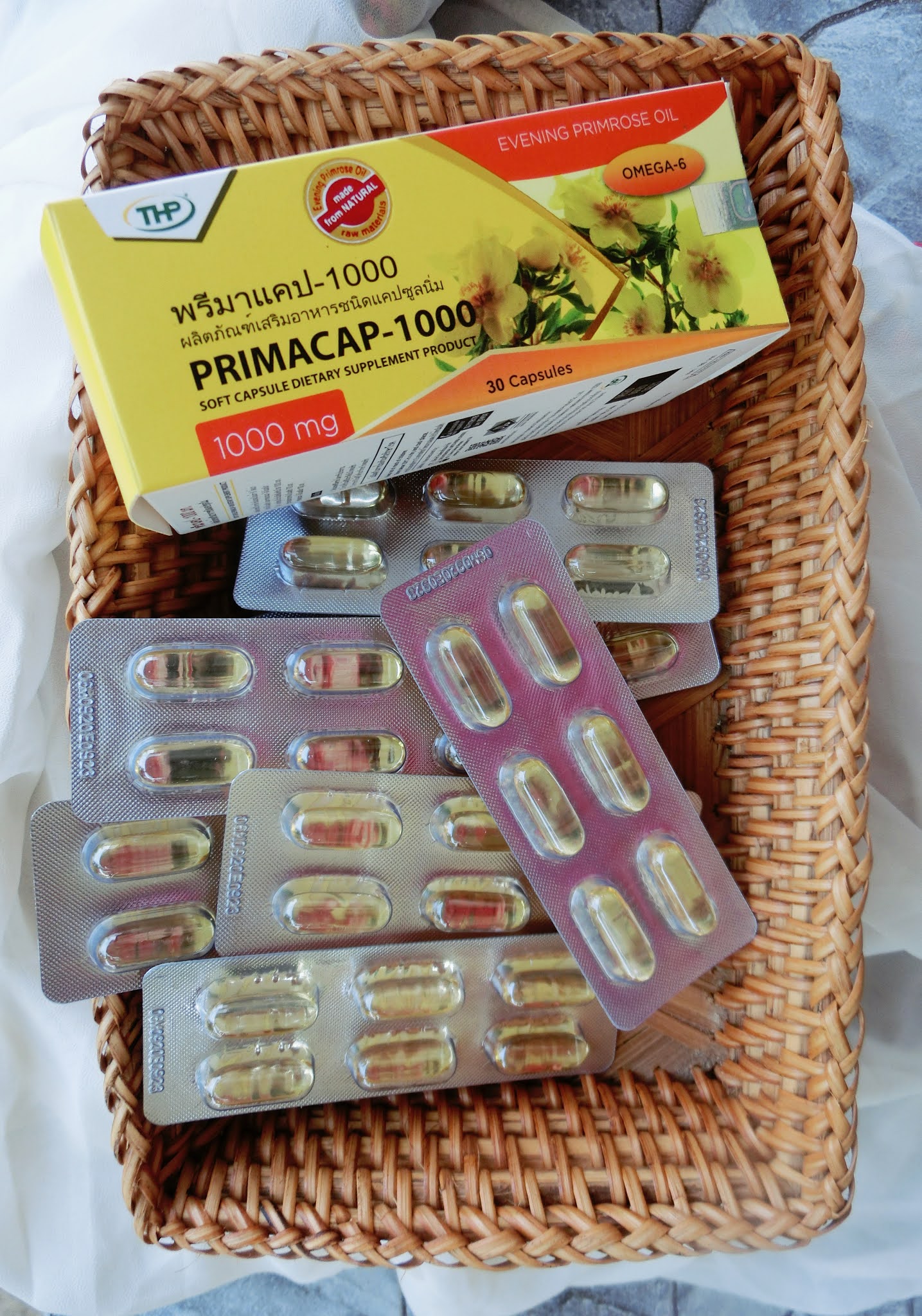 Primacap 1000 แก้ปวดท้องประจำเดือน ชะลอการเข้าวัยทอง และบรรเทาอาการวัยทอง