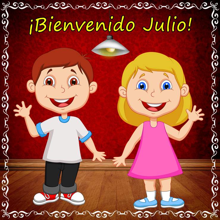 ® Imágenes y Gifs Animados ®: IMÁGENES DE BIENVENIDO JULIO