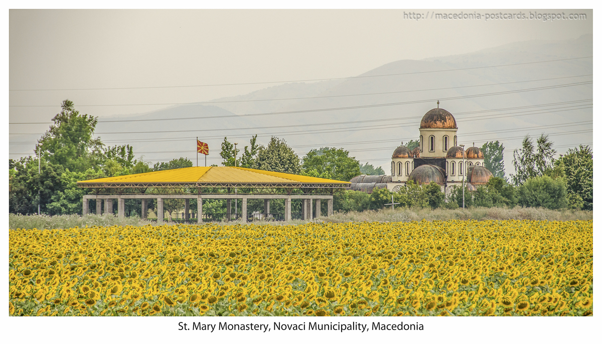 St. Mary Monastery, Novaci - Macedonia Postcards