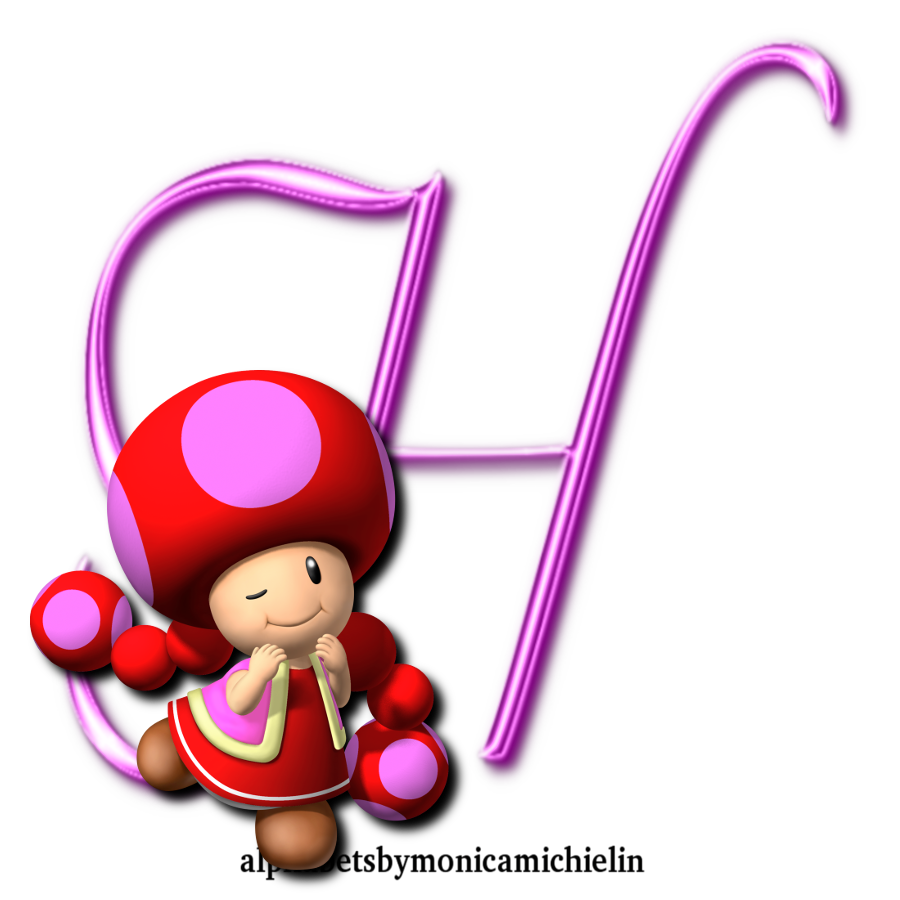 M. Michielin Alphabets: SUPERMARIO PURPLE ALPHABET PNG, #supermario
