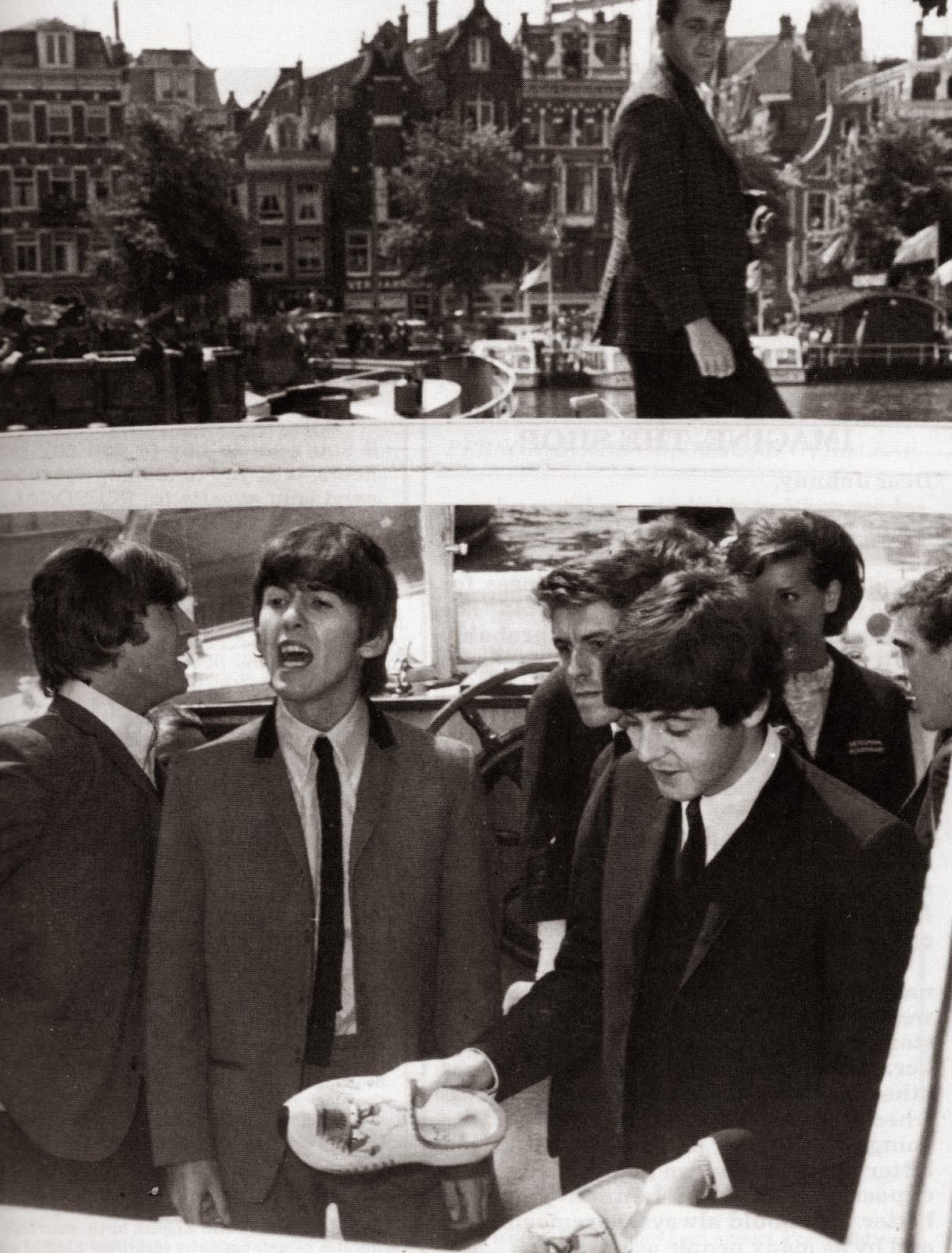 Meet the Beatles for Real: Wooden shoes