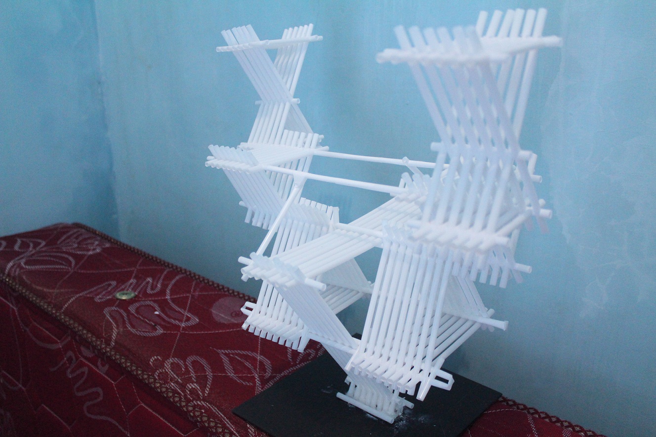 Nirmana trimatra sedotan - Desain Interior UNS