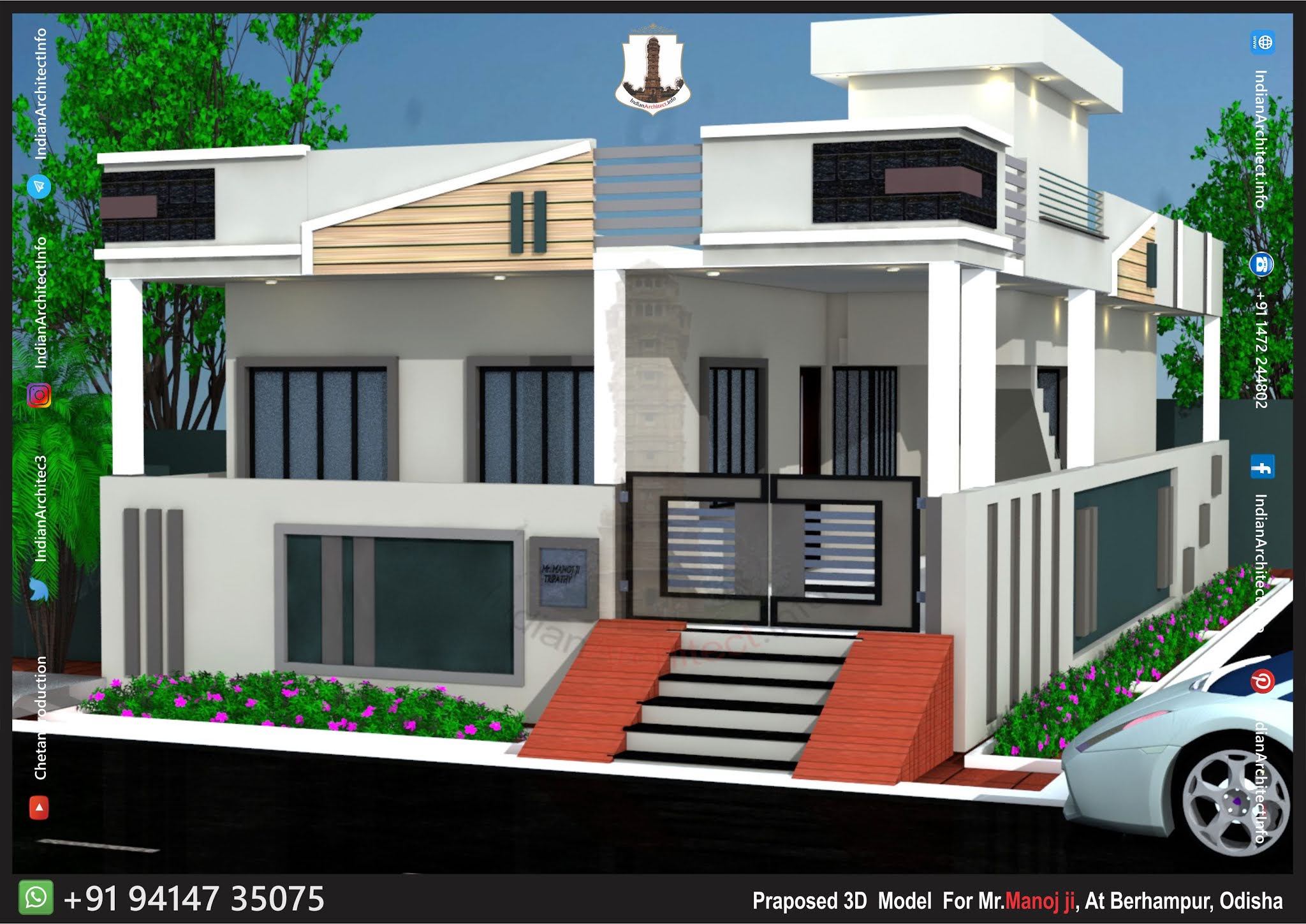 P552- Residential Project for Mr. Manoj Kumar Tripathy @ Berhampur ...