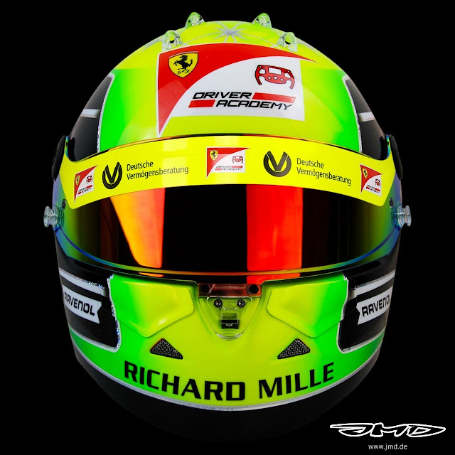 Racing Helmets Garage: Schuberth SF2 Pro Mick Schumacher 2020 by Jens ...