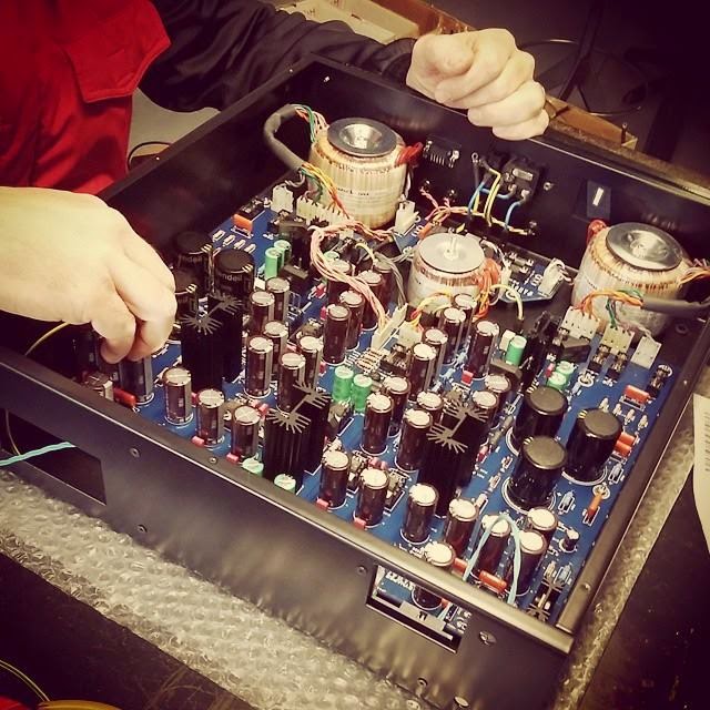 Pathos Acoustics Synapse reference preamplifier in production ...