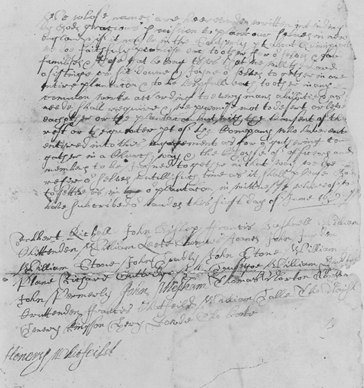 Ancestor Biographies: A Covenant for Founding a Community — Francis ...