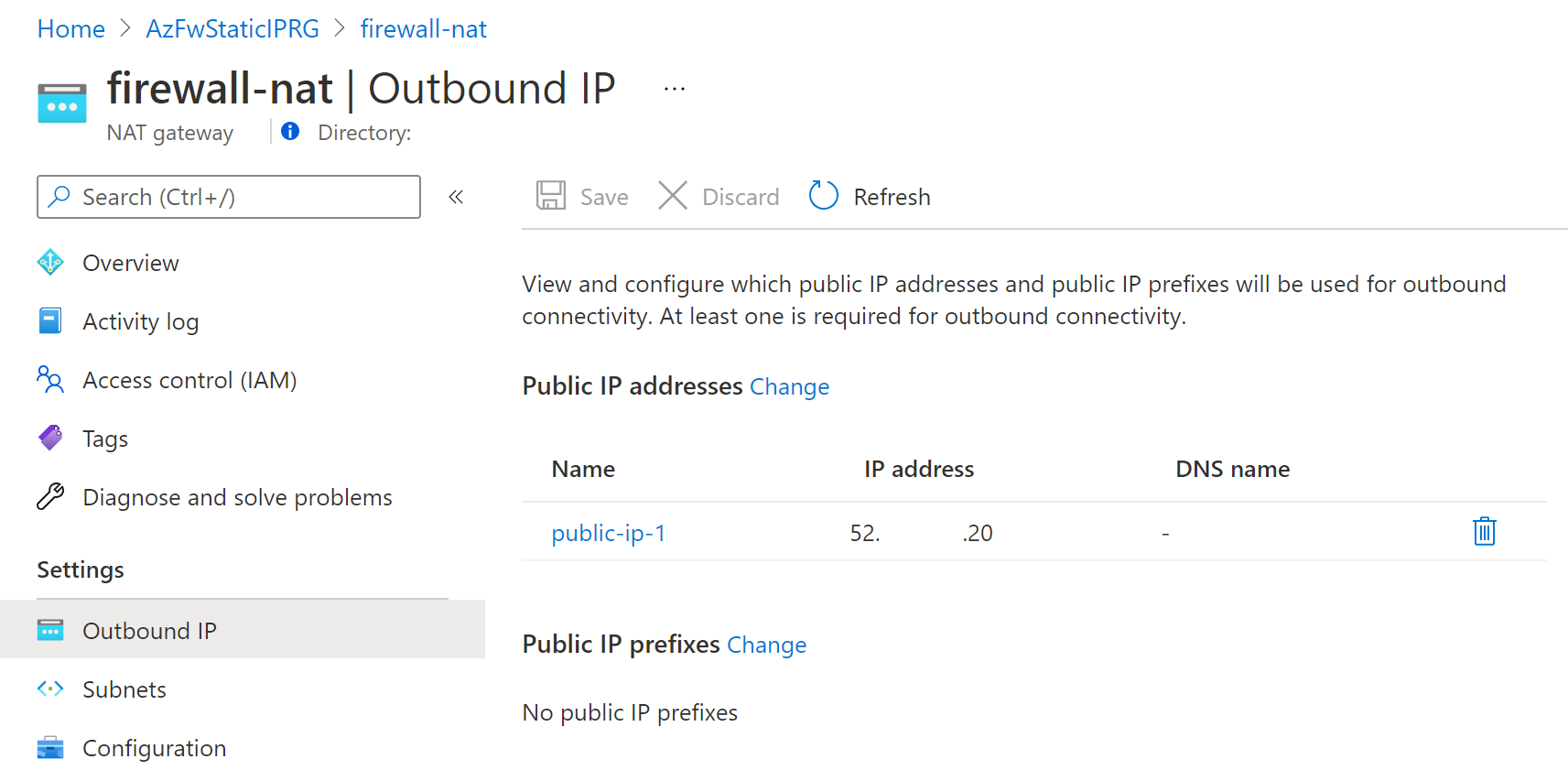 Sanganak Authority: Azure Firewall with Static Outbound Public IP ...