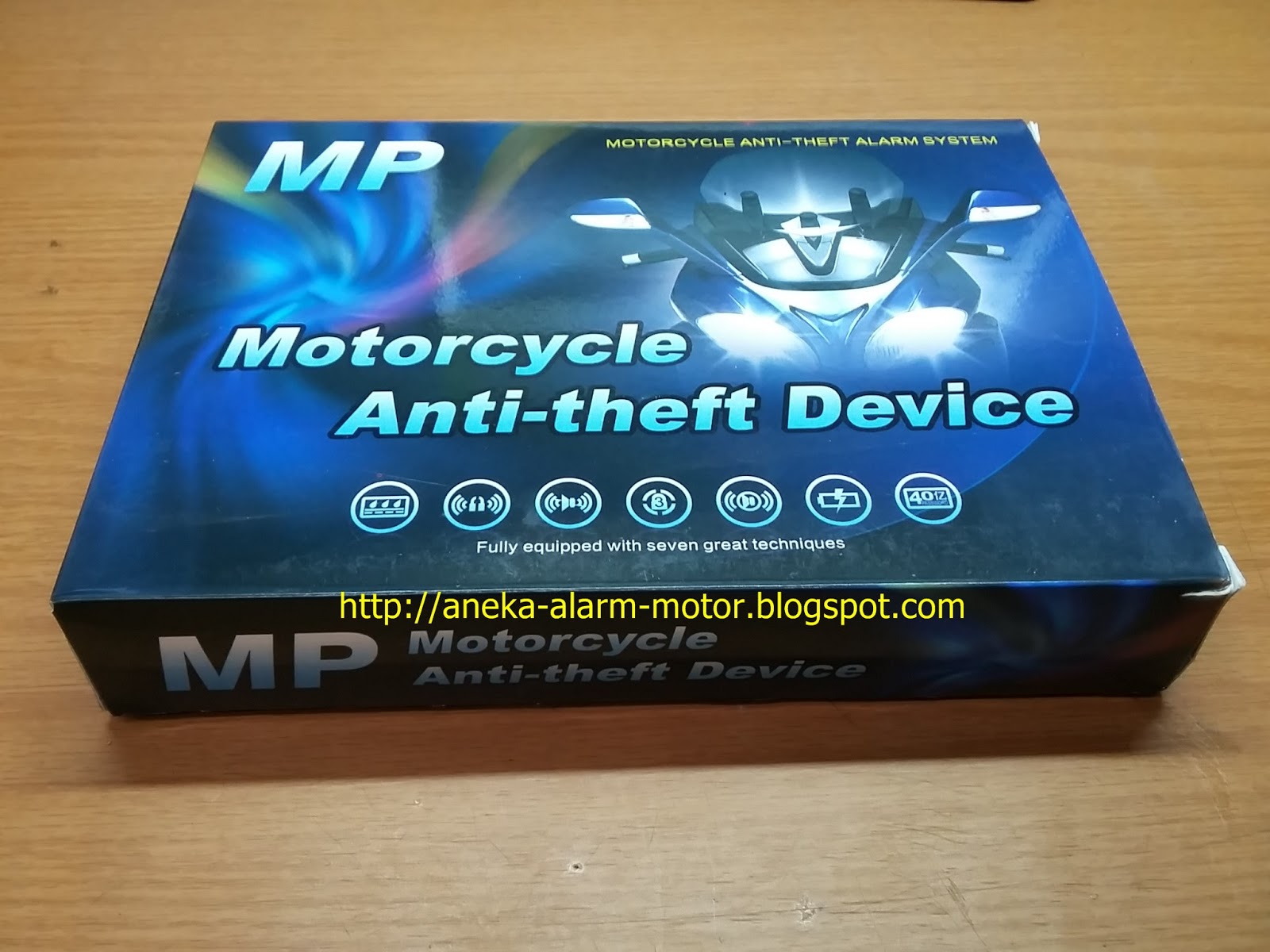 Alarm Motor MP Super 1way (one way) double remote - silent beep