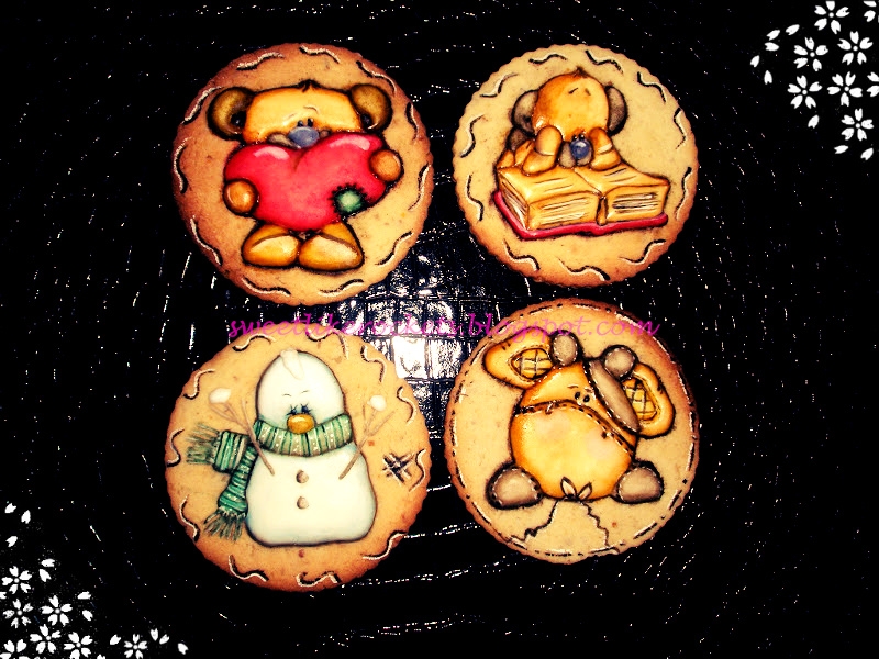 Sweet Like Rockets: Galletas con glasa en relieve