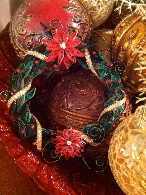 Intricate Quilled Wreath by Beth Reece