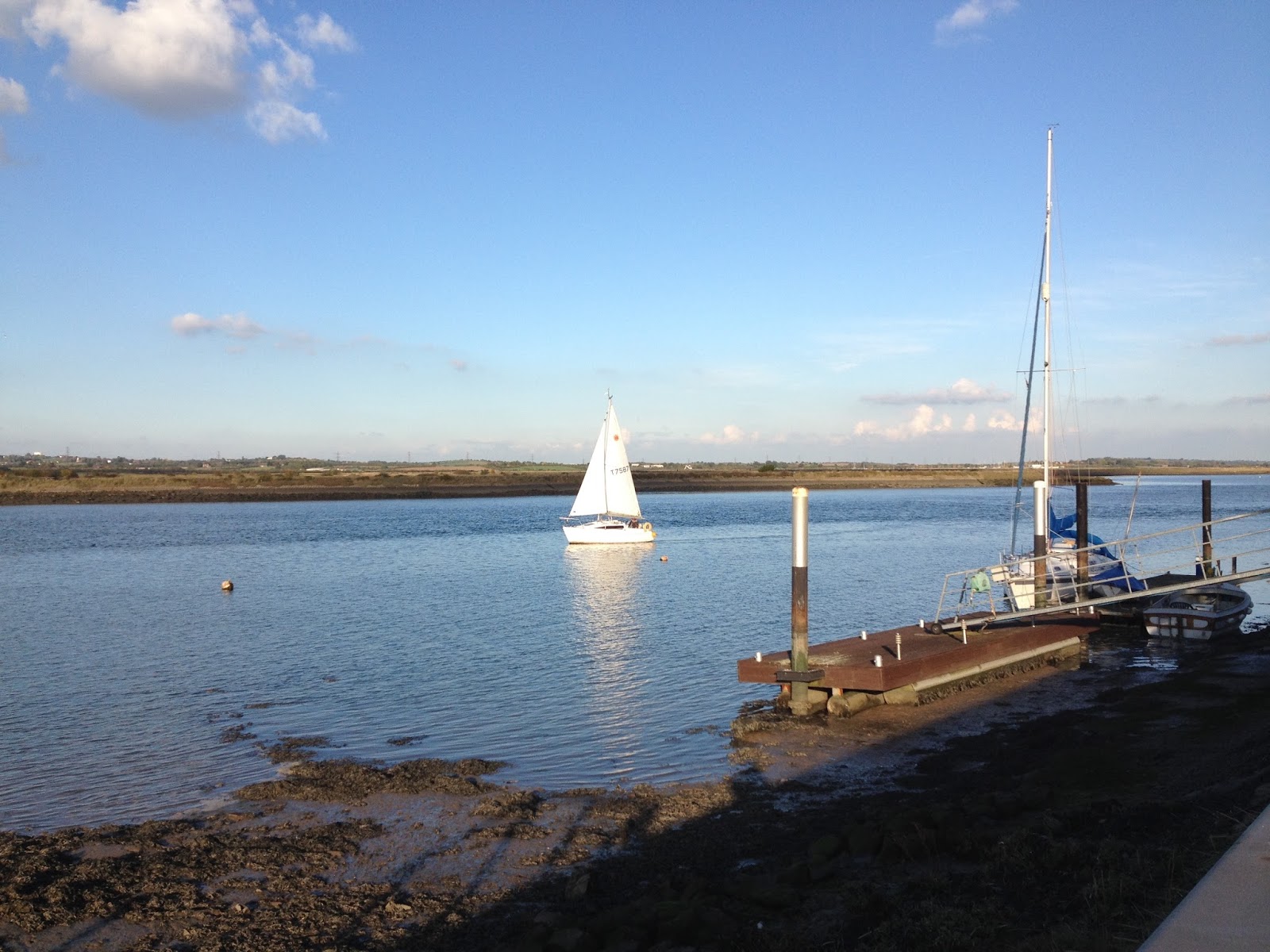 Bill's Log: Views Over the River Crouch at Hullbridge