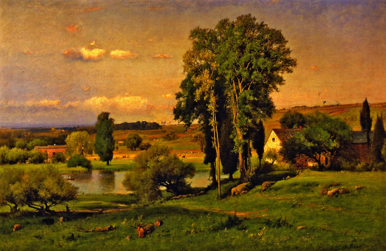 19th century American Paintings: George Inness, ctd