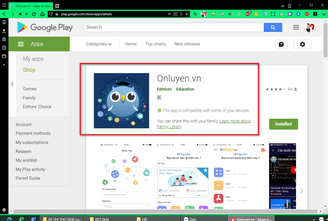Hướng dẫn học sinh đăng nhập và sử dụng tài khoản onluyen.vn để tự học