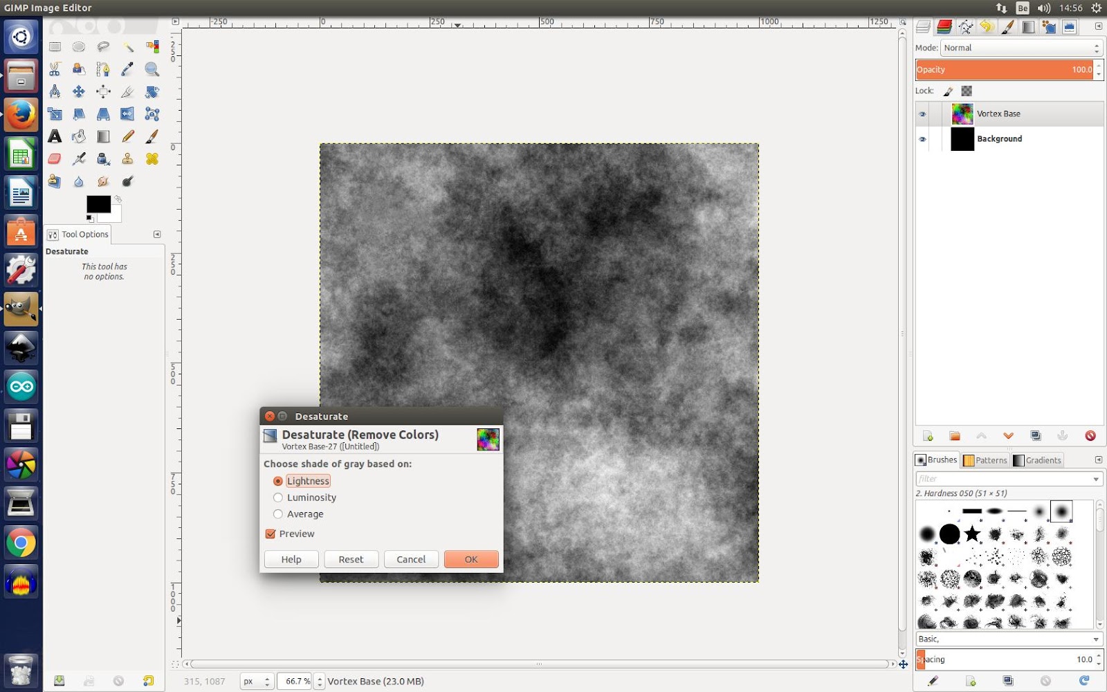 Creating a vortex in Gimp ~ Eyeballs Studio