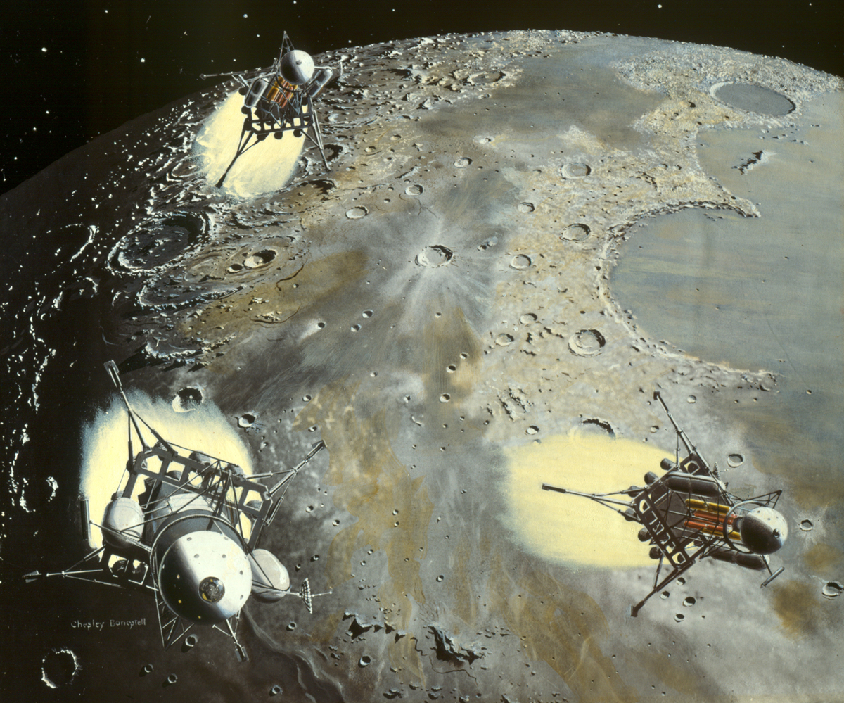The Geeky Nerfherder: Artist Spotlight: The Art Of . . . Chesley Bonestell