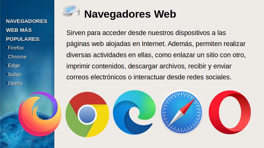ORGANIZANDO LA BÚSQUEDA EN INTERNET: NAVEGADORES Y MOTORES