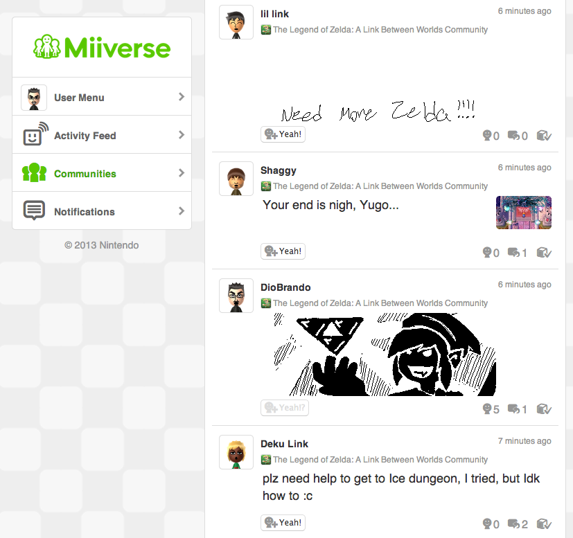 Proud 2 be Geek: MiiVerse finally on the 3DS!!