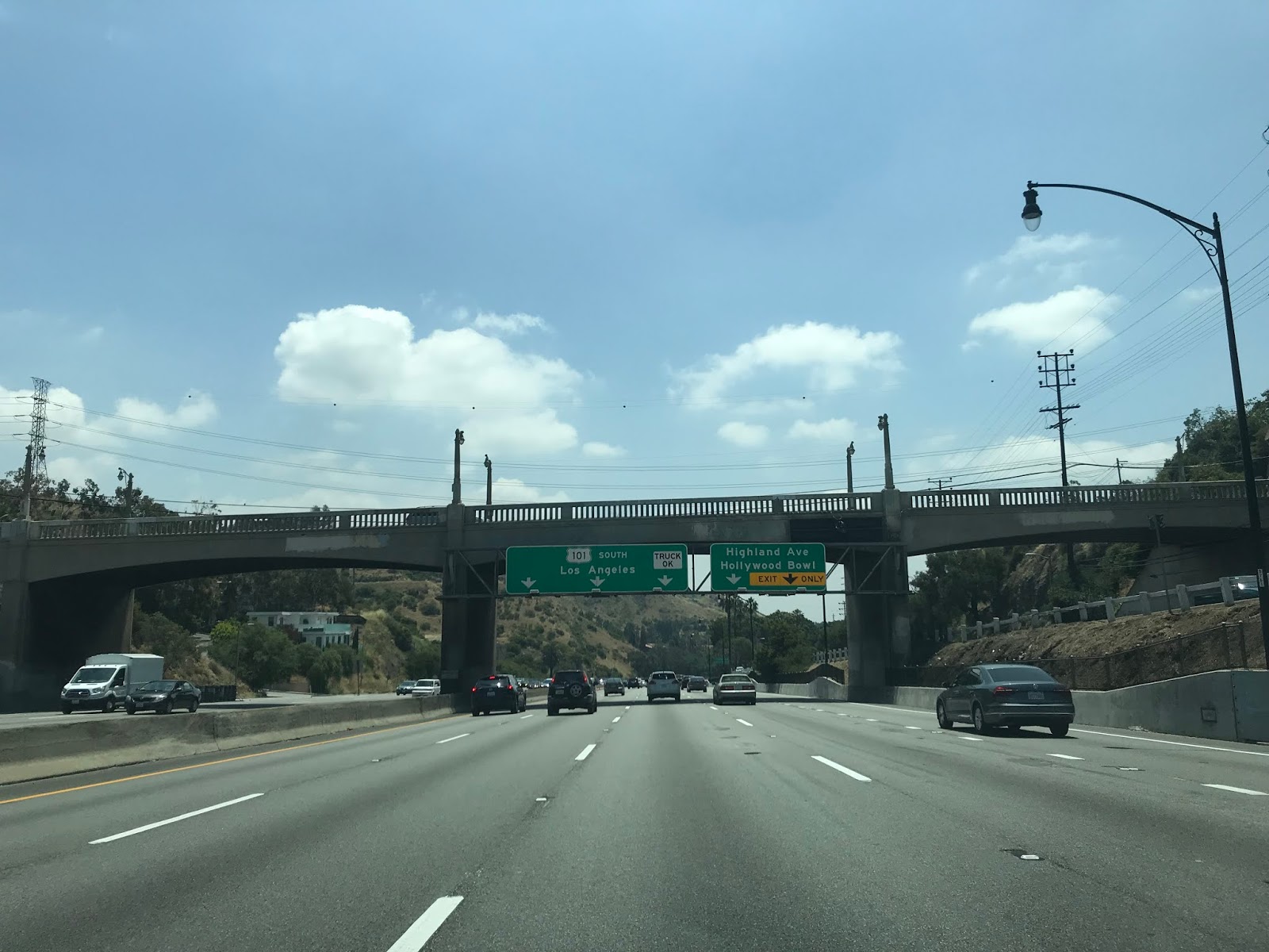 Hollywood Freeway; California State Route 170, US Route 101, US Route ...