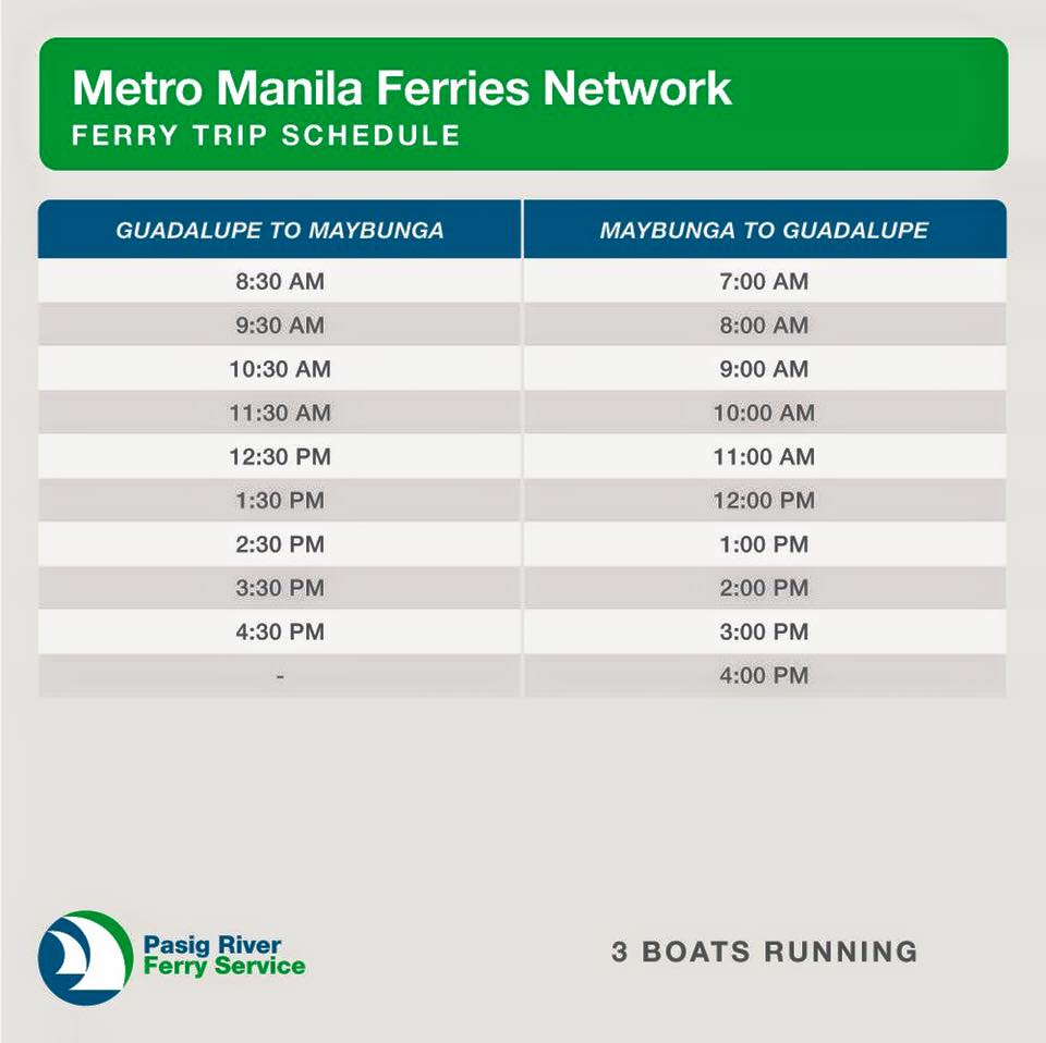 The Manila Commuter: Pasig River Ferry Service