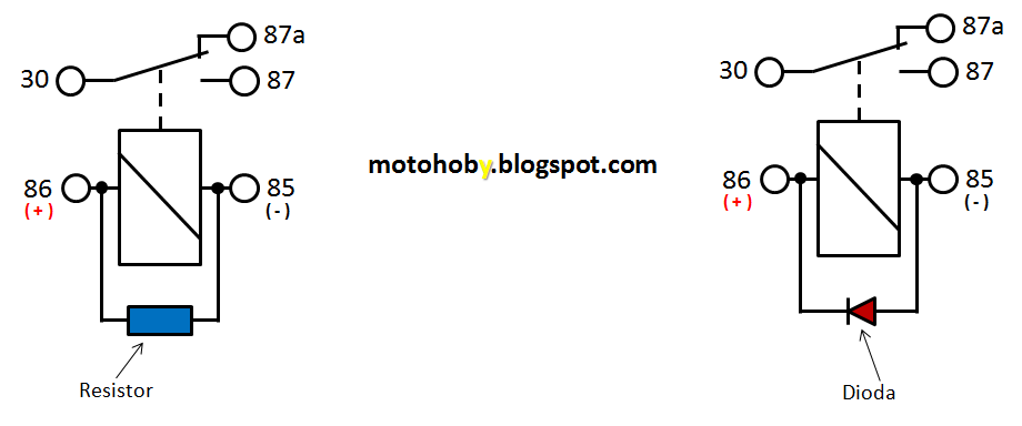 Apa fungsi dioda di dalam relay?